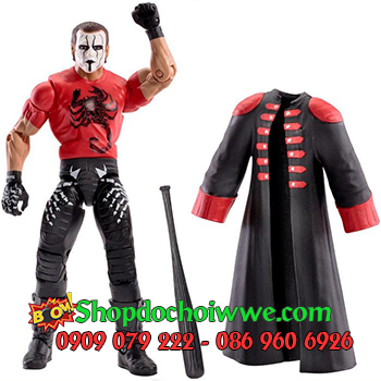Mô Hình WWE Sting Elite - Không Hộp