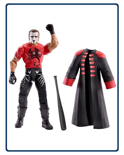 Mô Hình WWE Sting Elite - Không Hộp